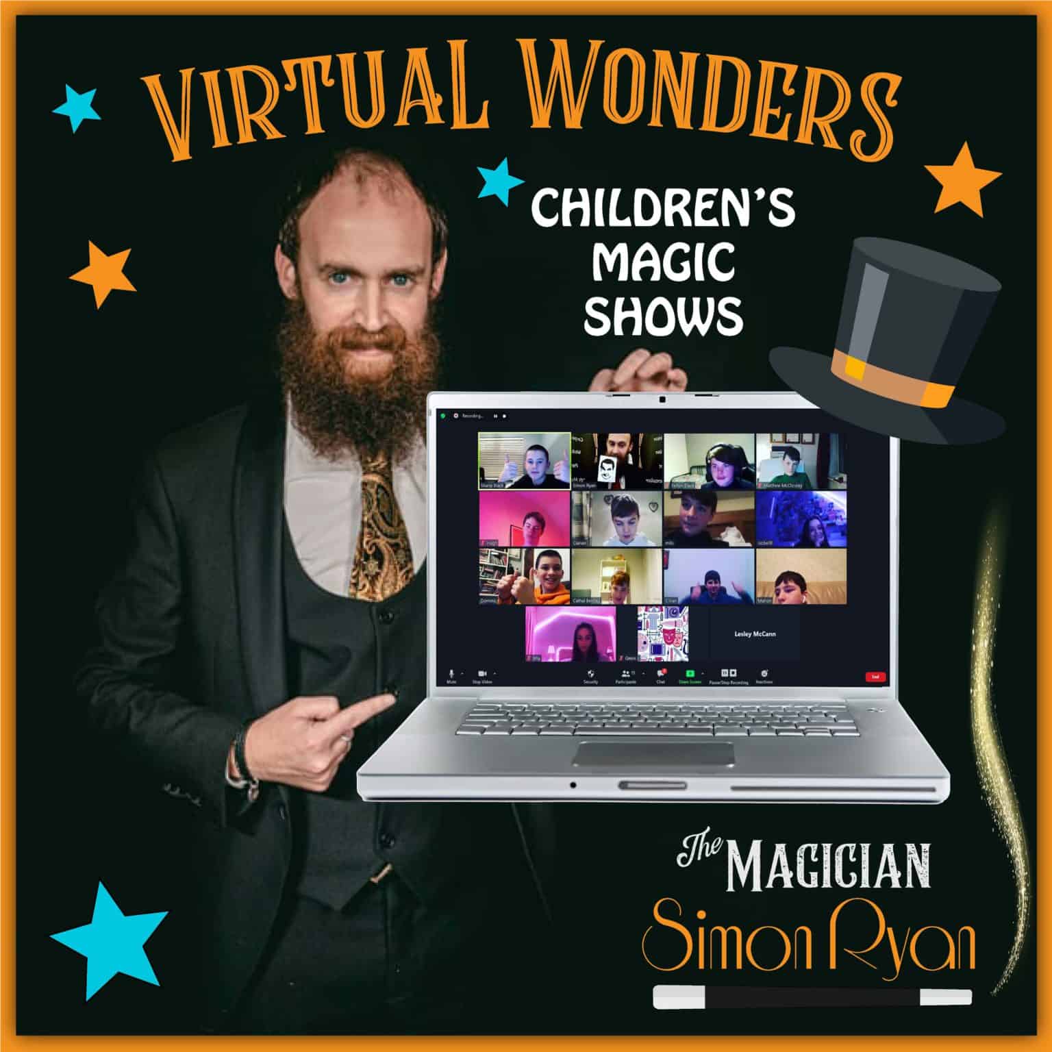 Kids Magician & Children's Party Entertainment - Magician Simon Ryan